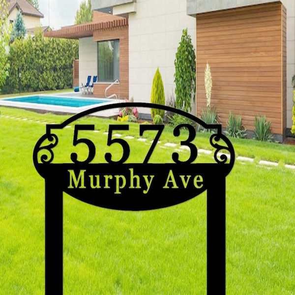 Driveway Address - Etsy