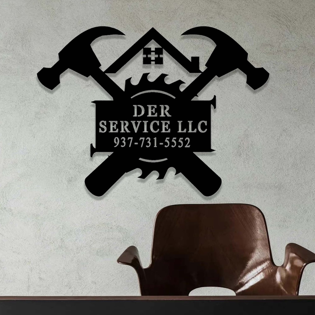 Personalized Carpenter Metal Sign,custom Contractor Sign,home Builder ...