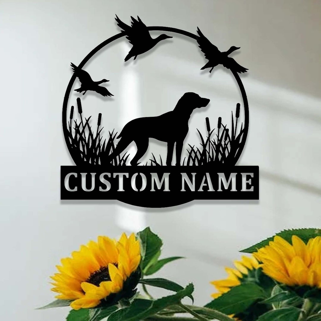 Custom Duck Hunting Metal Sign,duck Hunter Sign,personalized Duck ...