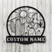 Custom Cactus Metal Sign,cactus Metal Wall Art,metal Cactus Wall Decor ...