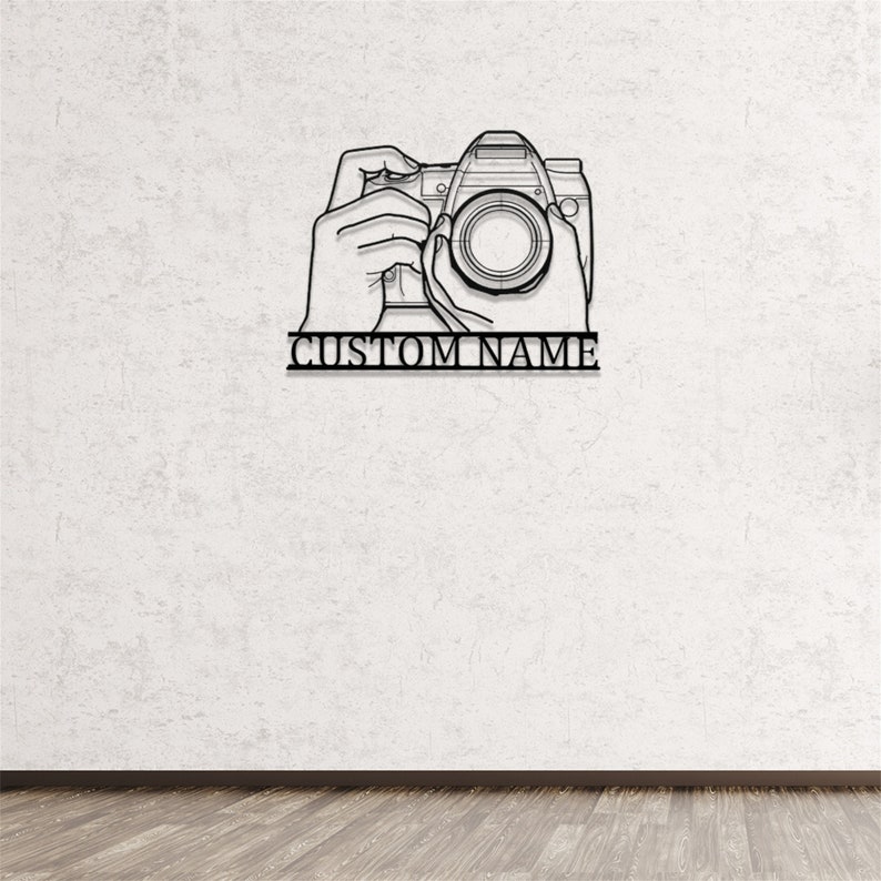Custom Camera Metal Wall Artcamera Metal Signcamera Wall - Etsy