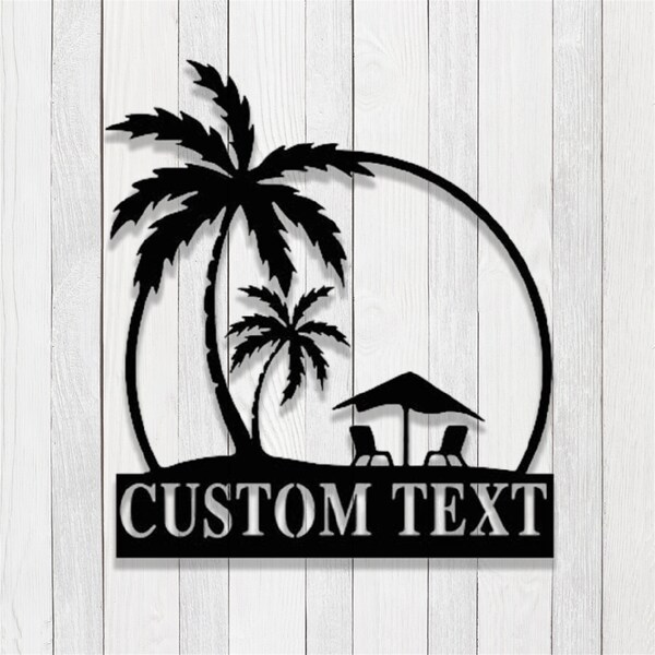 Beach Patio Sign - Etsy