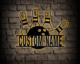 Custom Bowling Sign - Etsy