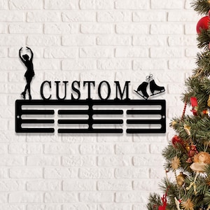 Personalized Ice Skating Award Medal Holder,custom Figure Skater Name ...