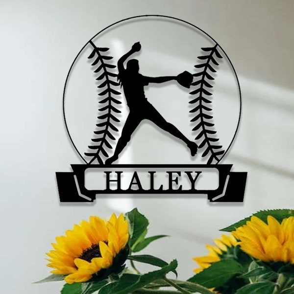 Softball Wall Art - Etsy