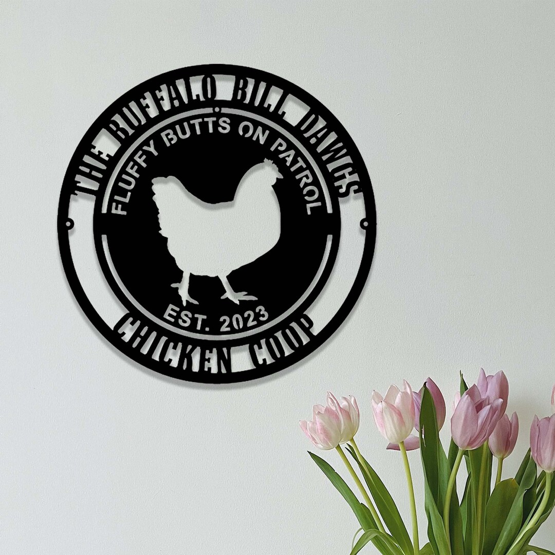 Custom Chicken Coop Sign,hen House Sign,chicken Farm Sign,personalized ...