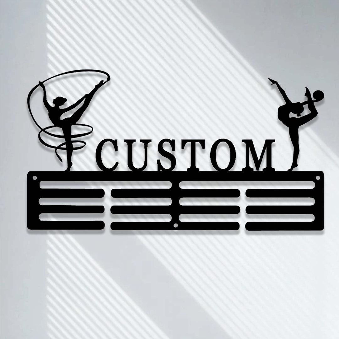 Custom Rhythmic Gymnastics Medal Holder,personalized Gymnast Medal ...