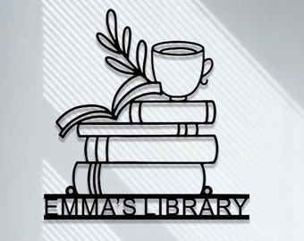 READING Street Sign Lover Books Library Kindle Nook Reader Education ...