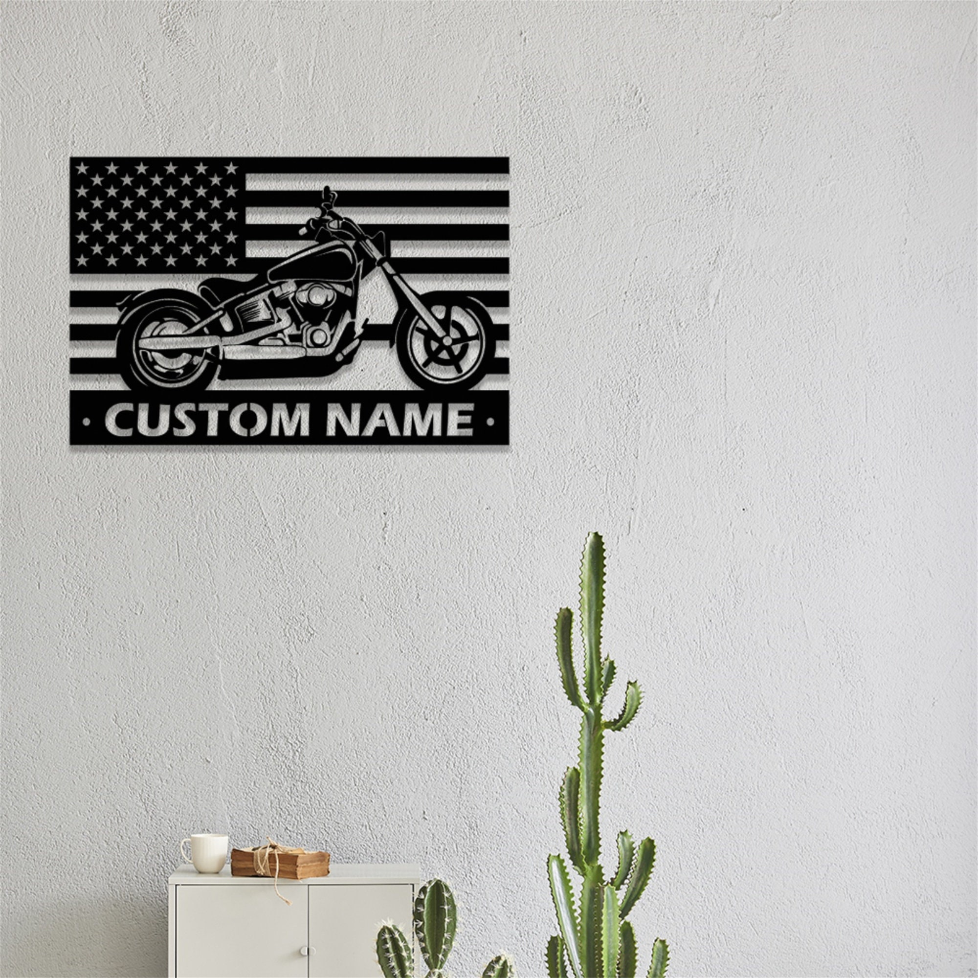 Custom Motorcycle Metal Sign,motorcycle Metal Wall Art,personalized ...