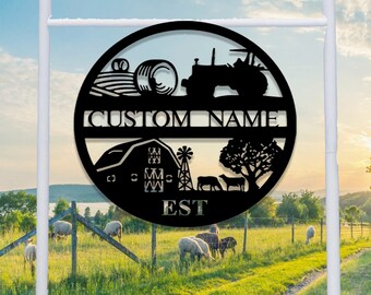 Metal Farm Entrance - Etsy