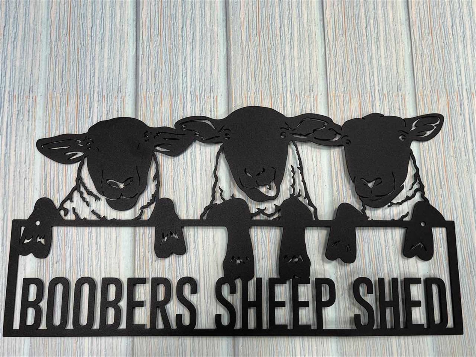 Personalized Sheep Metal Signfunny Lamb Signgoat Sheep Metal - Etsy