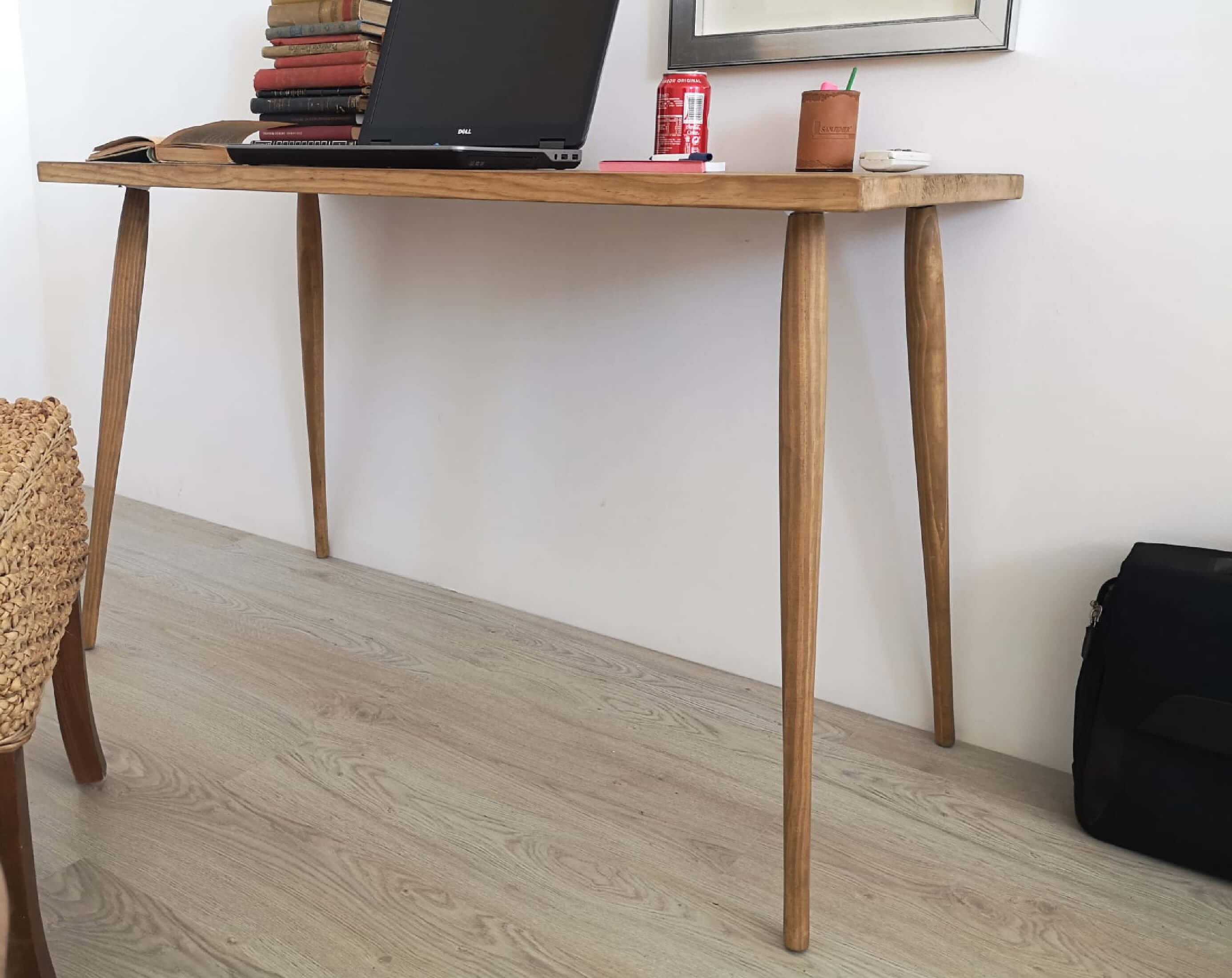 Desk / Solid Pine Desk / 4-leg Table / Office Table / Ref. | Etsy UK