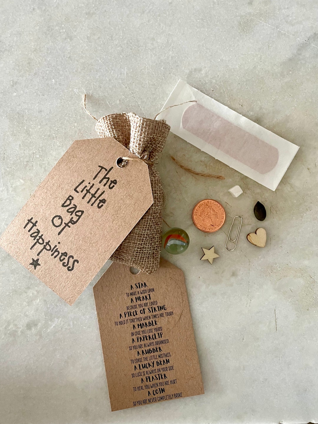 The Little Bag of Happiness - Perfect Keepsake, Thoughtful Gift, Happy ...