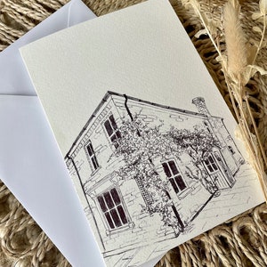 Personalised Wedding Venue Card / Hand Drawn Wedding Venue Card ...