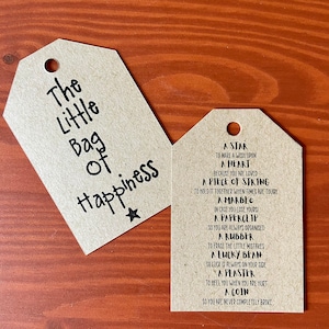 The Little Bag of Happiness - Perfect Keepsake, Thoughtful Gift, Happy ...