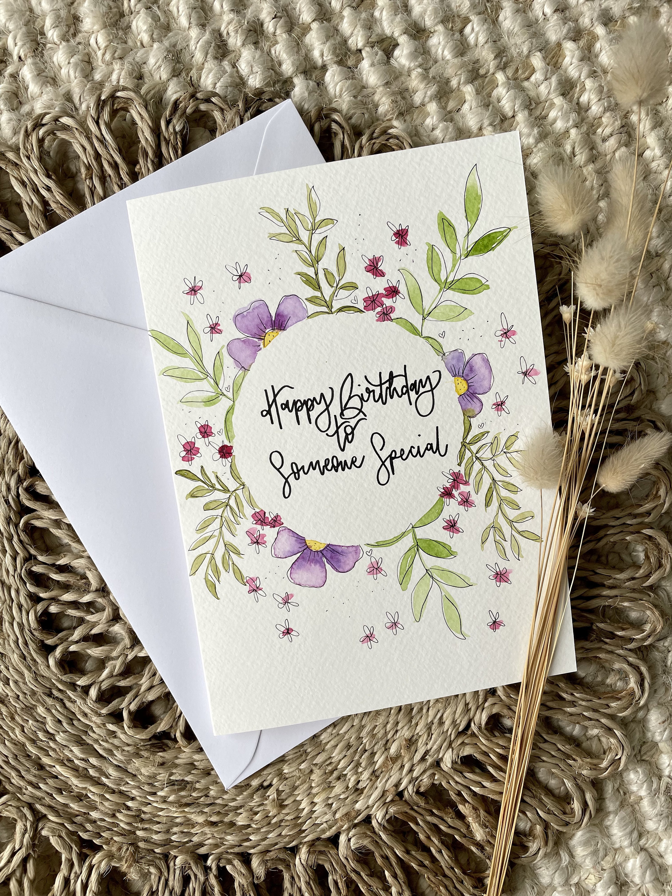 Birthday Cards Hand Drawn