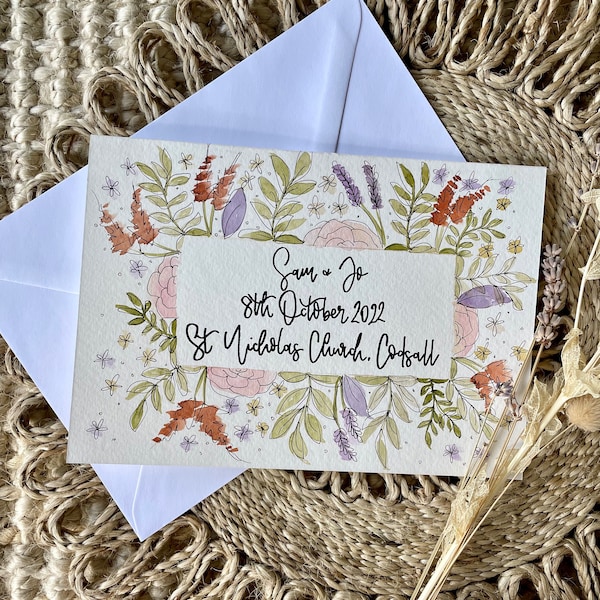 Mr and Mrs Card - Etsy