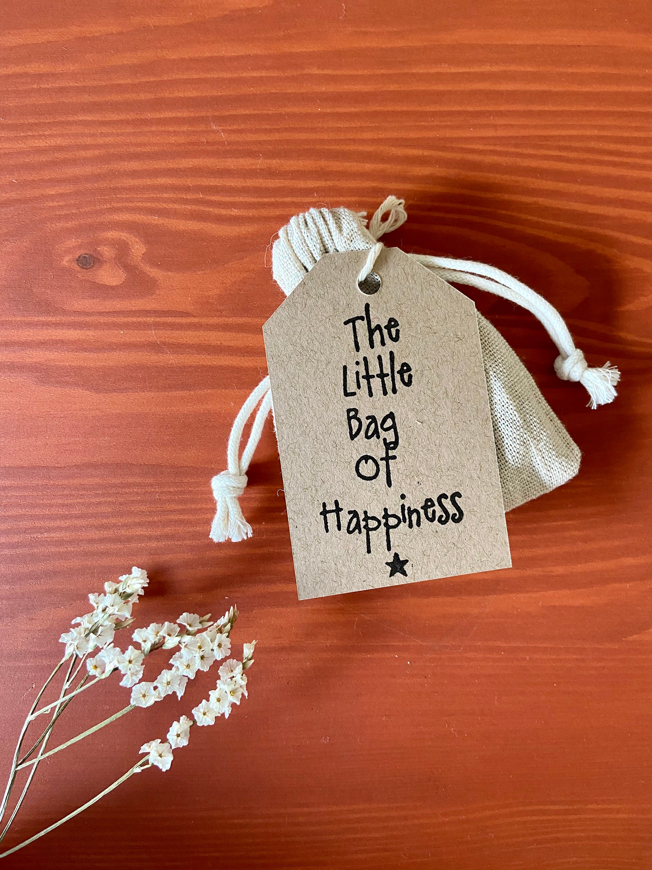 The Little Bag Of Happiness Perfect Keepsake / Thoughtful | Etsy