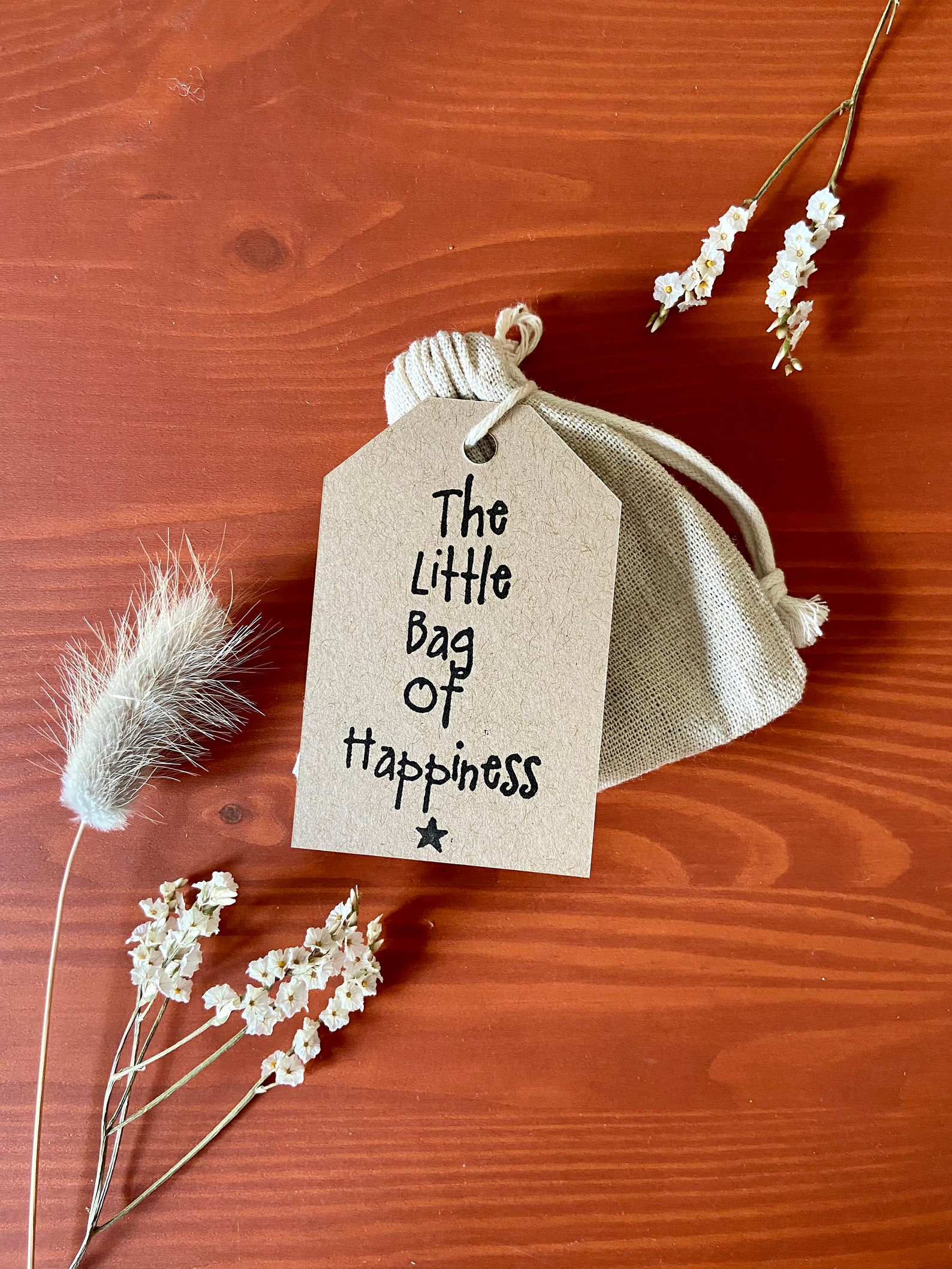The Little Bag Of Happiness Perfect Keepsake / Thoughtful | Etsy