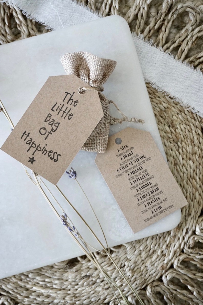 The Little Bag of Happiness - Perfect Keepsake, Thoughtful Gift, Happy ...