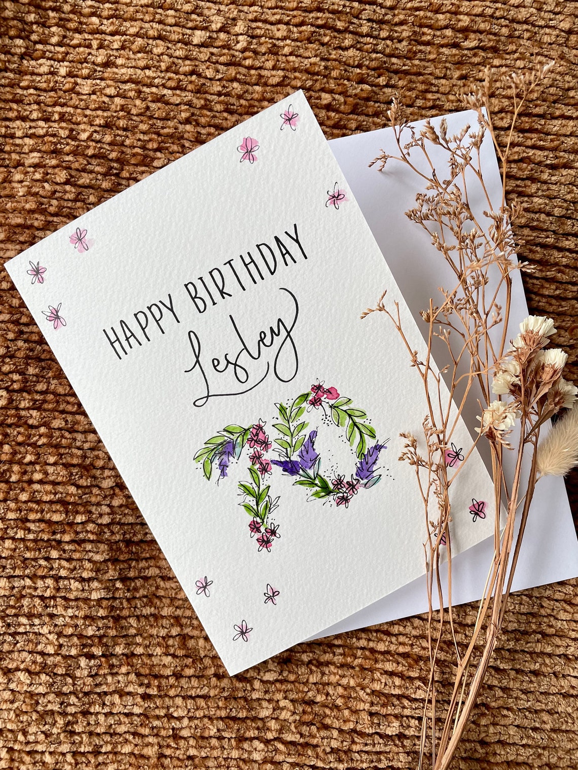 Handmade Personalised Birthday Card / Milestone Birthday Card / 21st ...