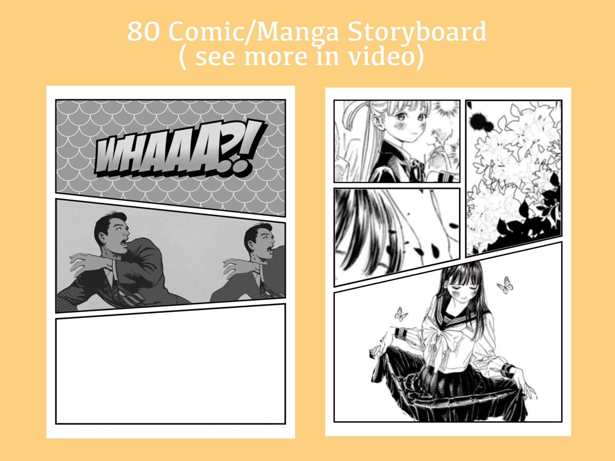 Procreate Comic Template