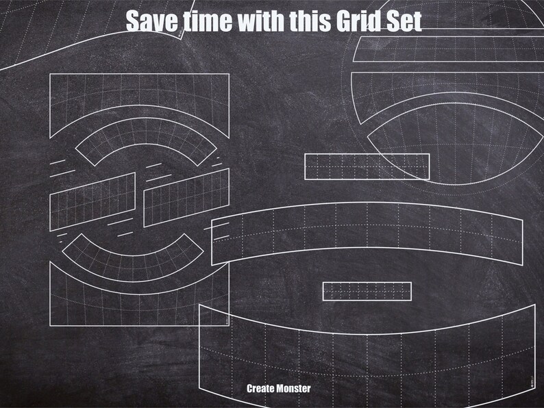 Ultimate Procreate Lettering Grid Procreate Lettering Guide - Etsy Hong ...