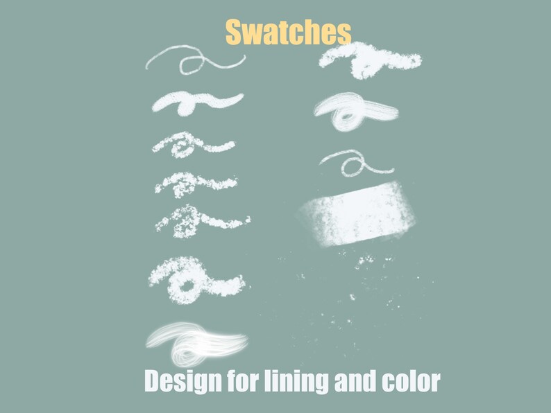 Procreate Brush Texture Illustration Texture Shader Brushes - Etsy