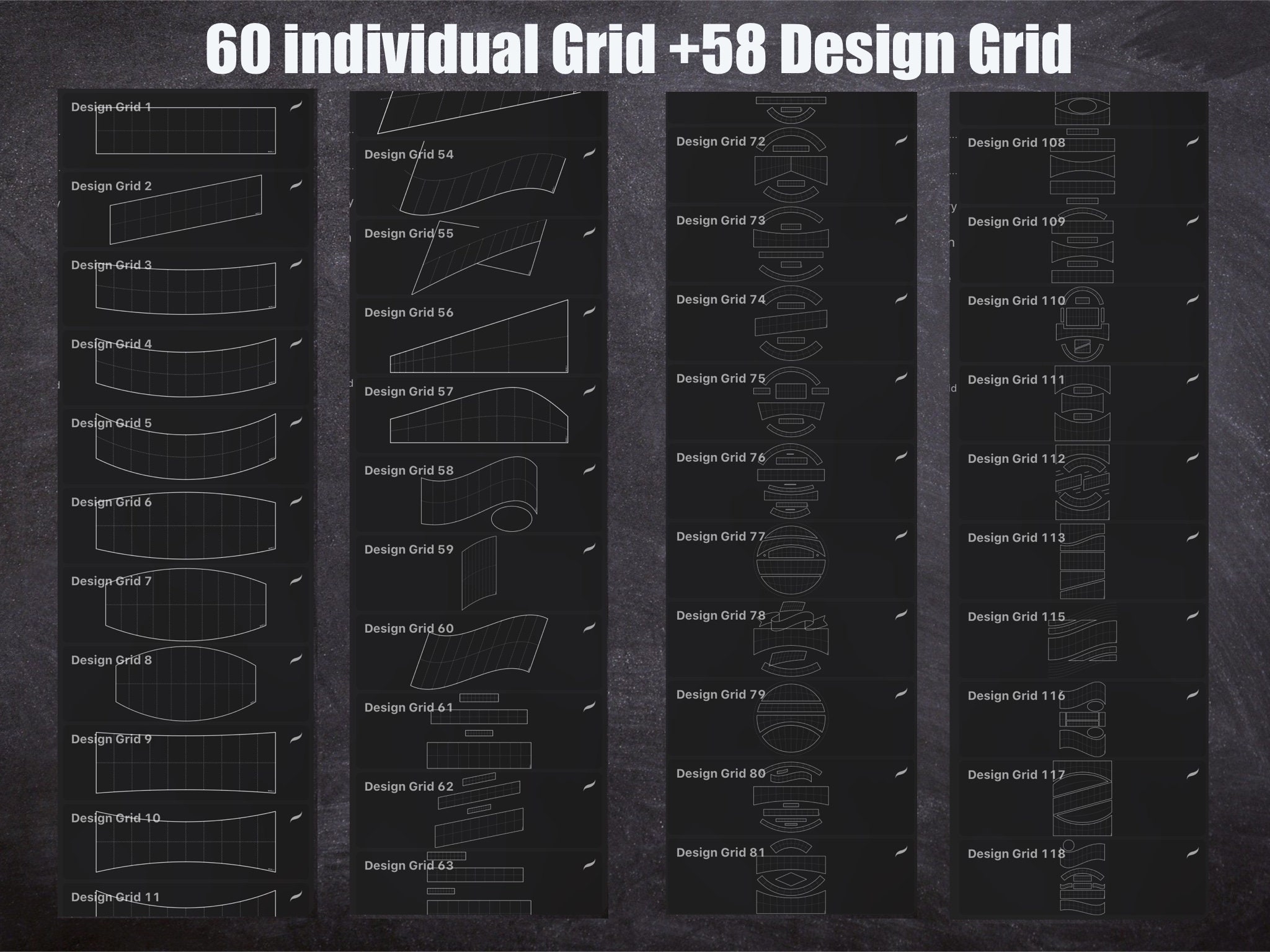 Ultimate Procreate Lettering Grid Procreate Lettering Guide - Etsy Hong ...