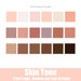 Procreate Skin Palette - 63 Colors - Best Skin Tone Palette - Procreate ...