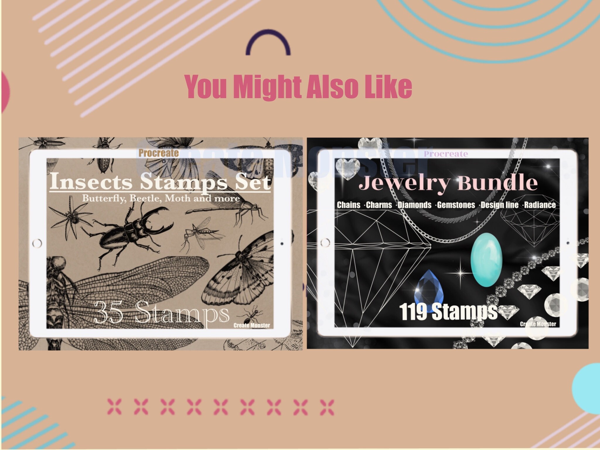 35 Procreate Treesstamps Procreate Forest Stamps Plant - Etsy