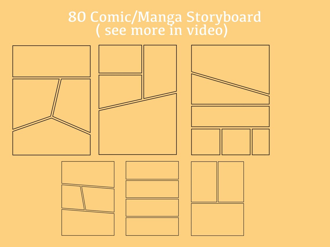 Procreate Comic Template