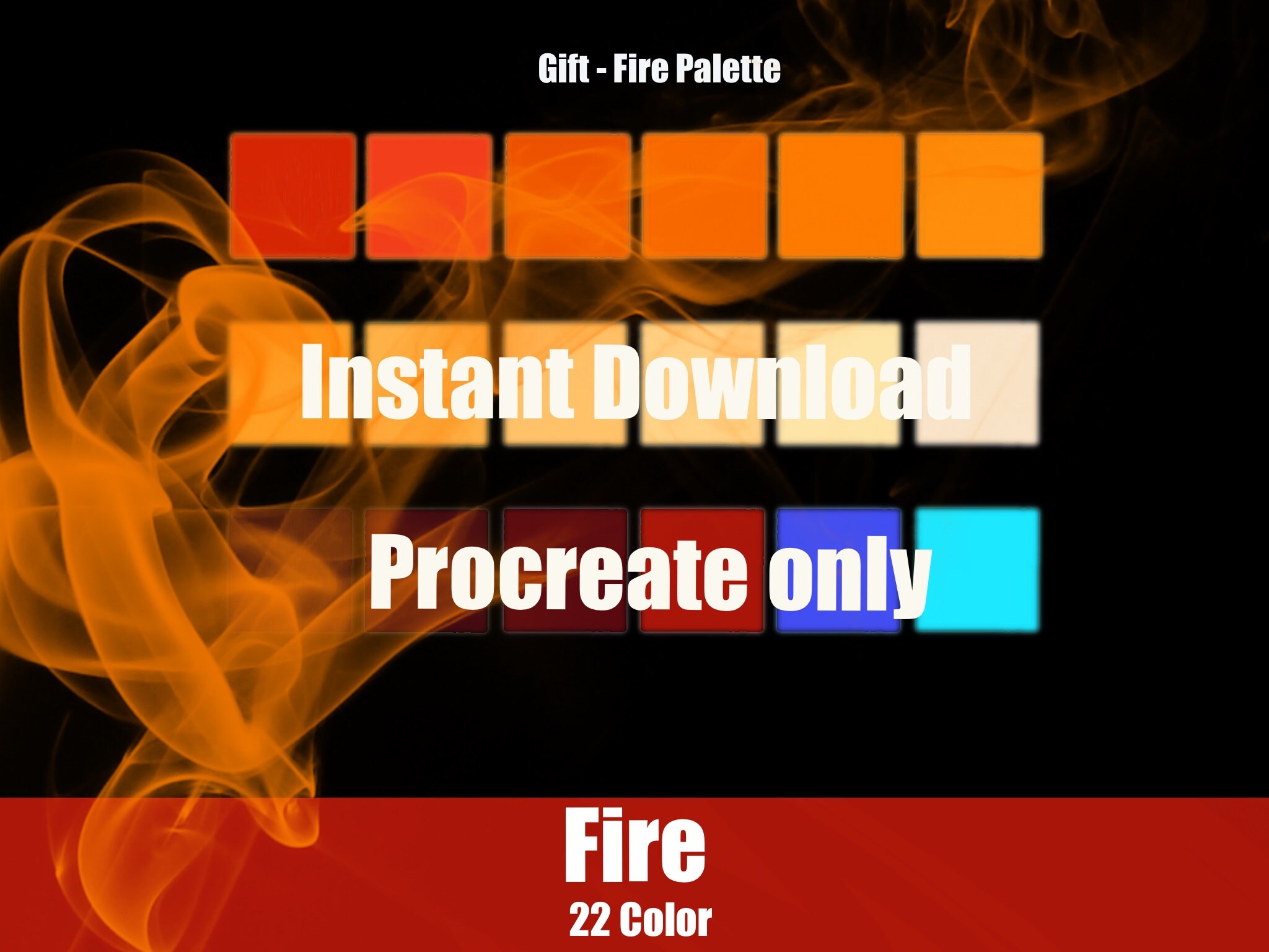 29 Brushes Procreate Smoke & Fire Brushes Abstract Smoke - Etsy