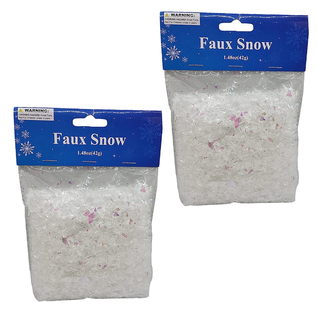Artificial Snow, Fake Snow, Faux Snow for Christmas Decoration, Village ...