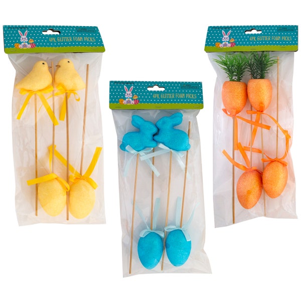 Easter Floral Picks - Etsy