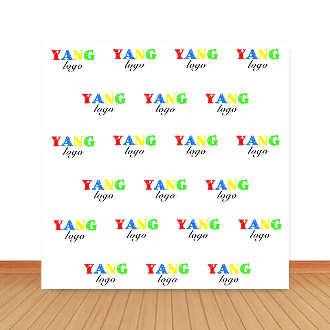 Custom Logos Photo Backdrop Step and Repeat Logo Wall - Etsy