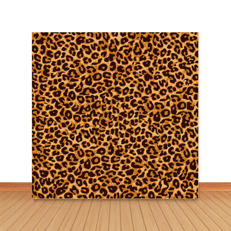 Leopard Pattern Backdrop for Photography Adult Party Happy - Etsy