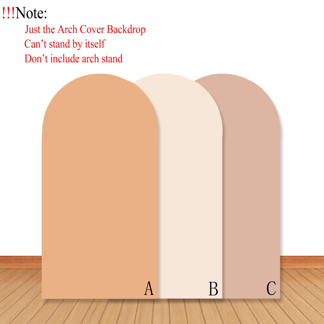 Boho Rainbow Double-sided Arch Cover Photo Backdrop Wedding Birthday Photography Background ...