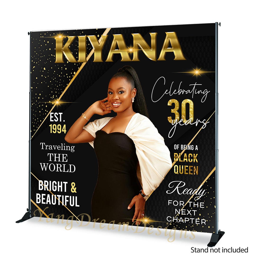 Magazine Cover Birthday Backdrop 30th 40th 50th Birthday Photography ...