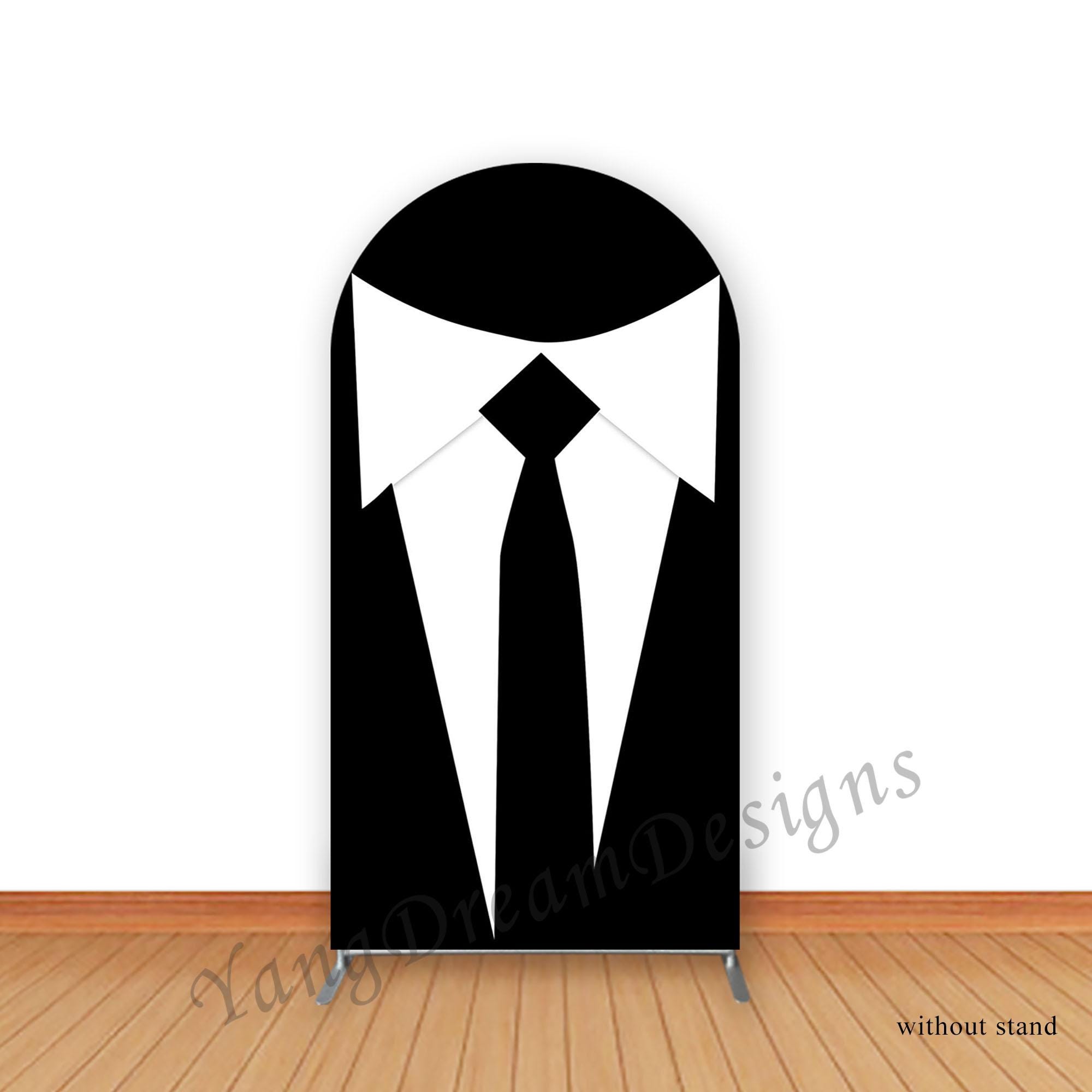 Boss Tie Photo Backdrop Arch Cover: Baby Shower Birthday Party - Etsy