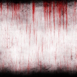 Bloody Gray Wall Photo Backdrop Halloween Horror Night Photography Etsy
