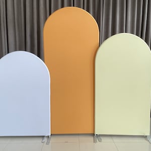 Rainbow Double-sided Arch Cover Photo Backdrop Personalized Wedding ...