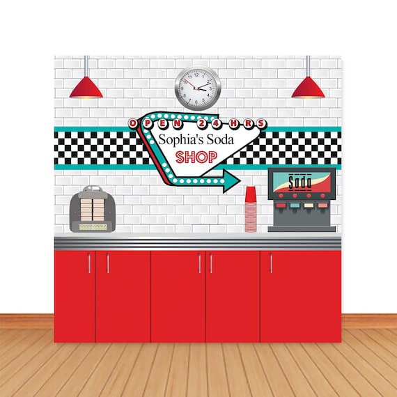 1950s Backdrop