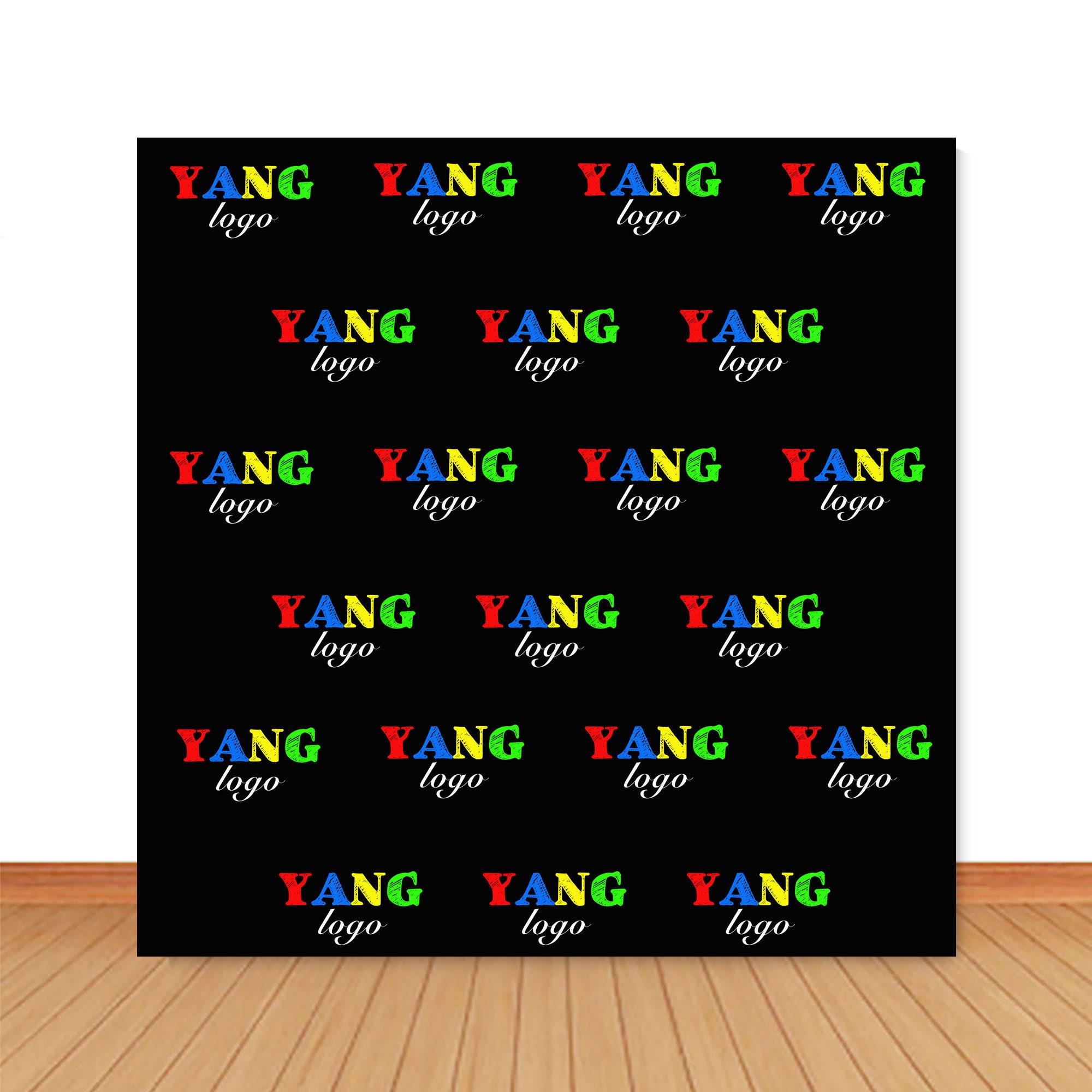 Custom Logos Photo Backdrop Step and Repeat Logo Wall - Etsy