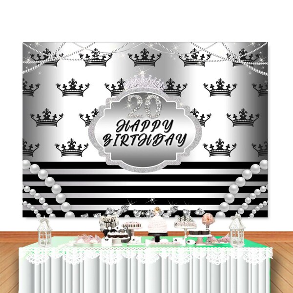 Crown Backdrop - Etsy