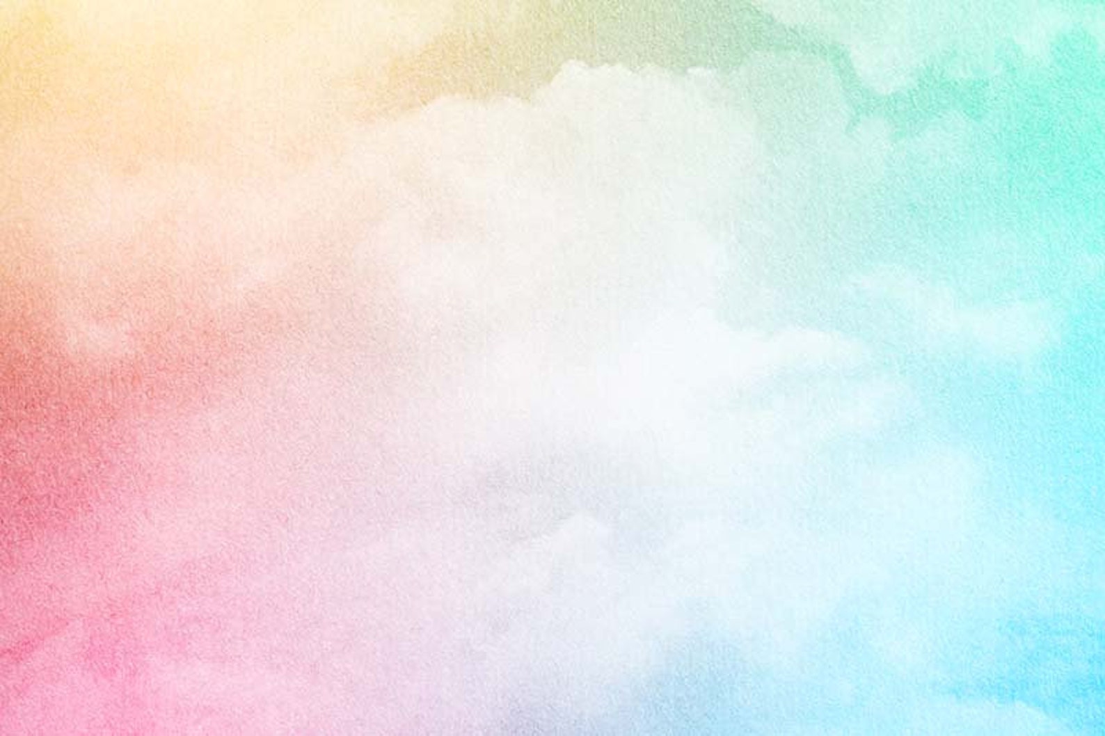 Colorful Watercolor Clouds Backdrop for Photography Kids 1st - Etsy