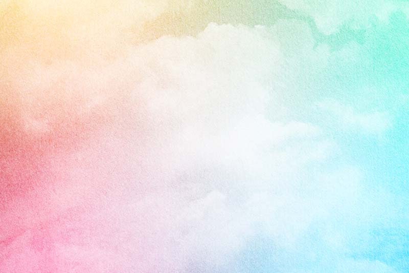Colorful Watercolor Clouds Backdrop for Photography Kids 1st - Etsy