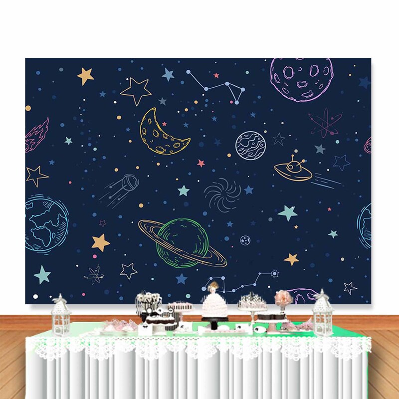 Space Backdrop - Etsy