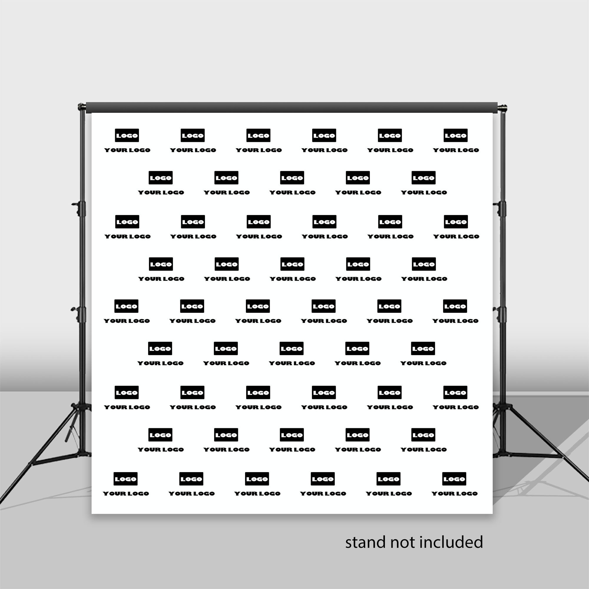 Step and Repeat Logo Text Photo Backdrop Company Logo - Etsy Hong Kong