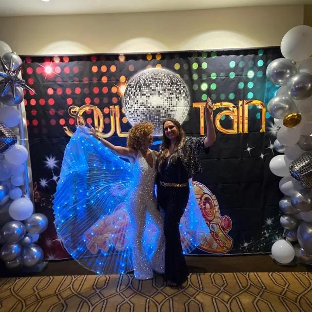 Soul Train Photo Backdrop: 80s 90s Disco Party Photography Background ...